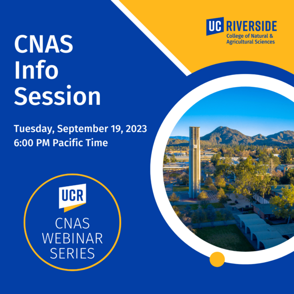 CNAS Info Session CNAS Webinar Series | College of Natural ...